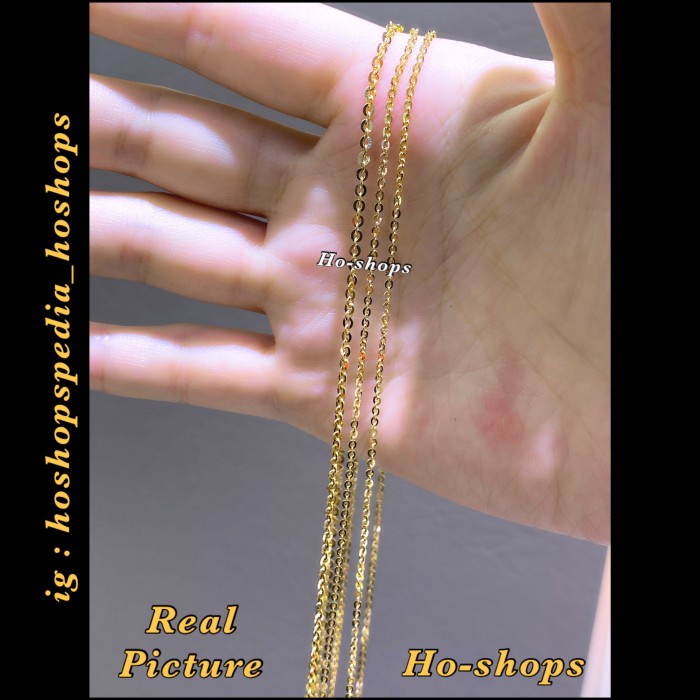 Jual Kalung Nory Mas Kuning Kadar 700 Asli Emas Panjang 33-74Cm ...