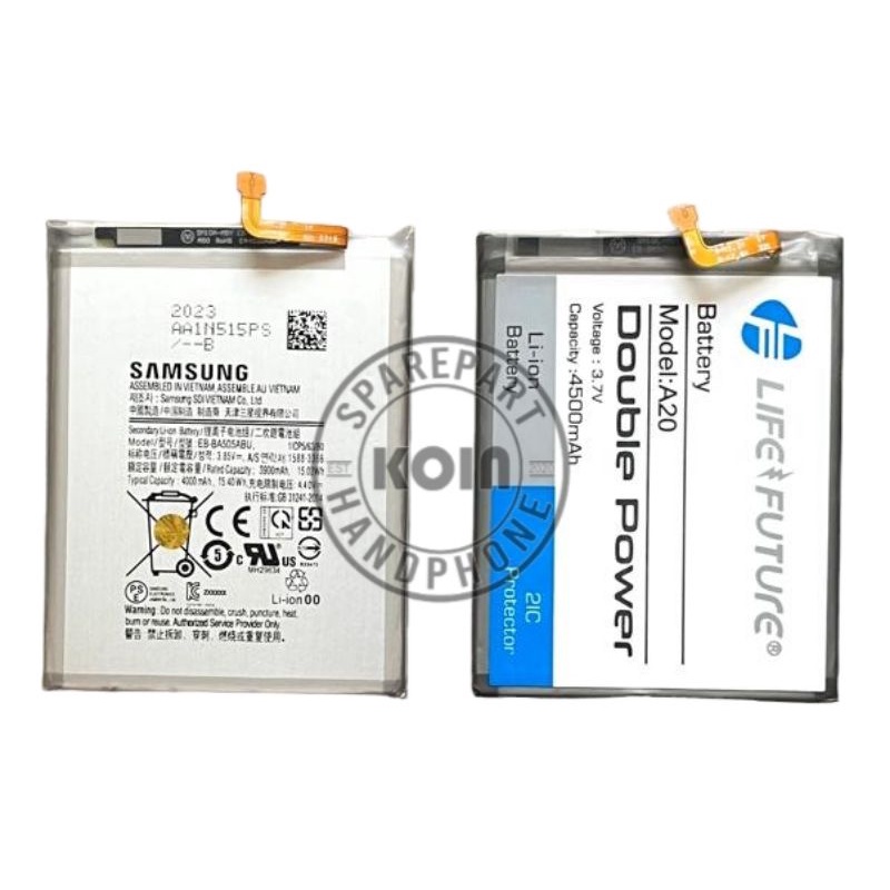 Jual BATERAI/BATRE/BATTERY SAMSUNG A20/A30/A30S/A50/A50S EB-BA505ABU ORIGINAL | Shopee Indonesia
