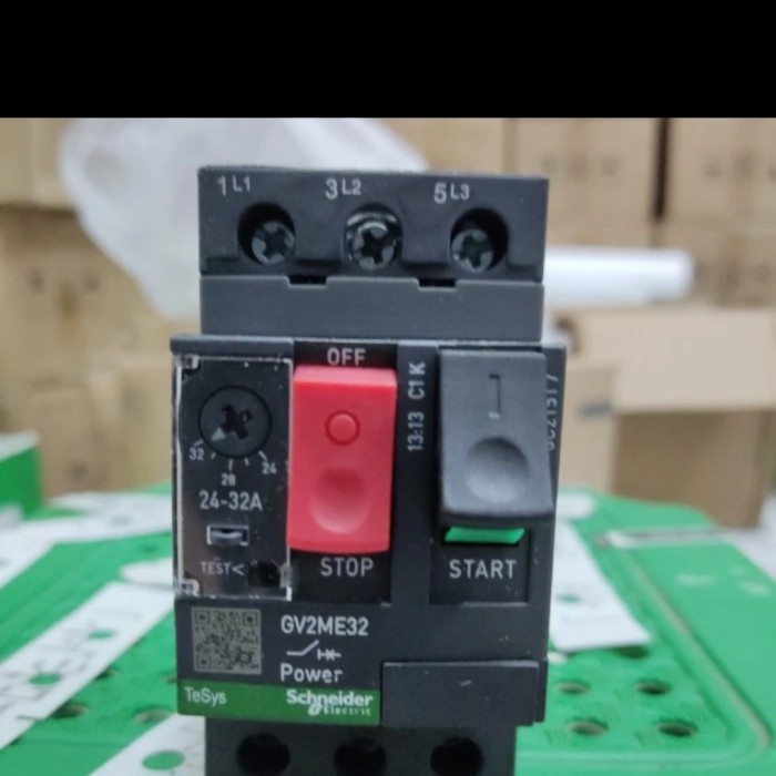Jual motor breaker Schneider gv2me32 gv2 me32 gv2me 32 | Shopee Indonesia