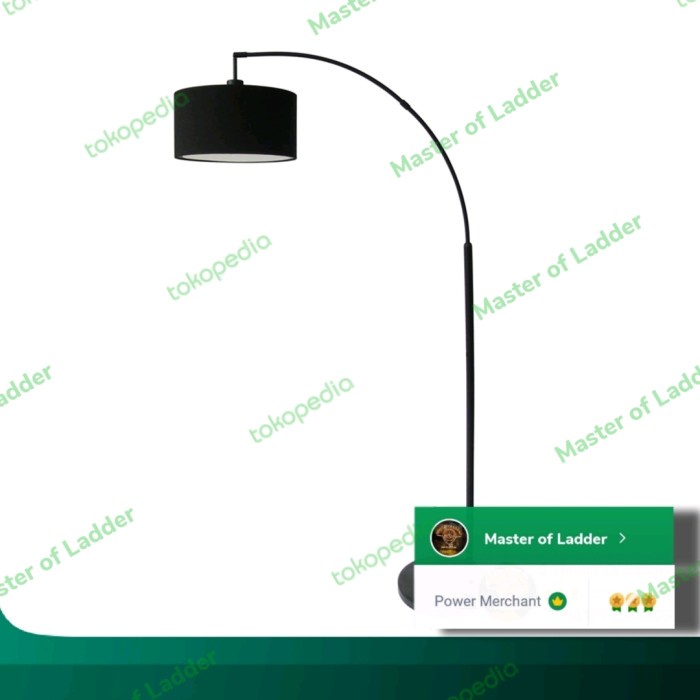 Jual Terlaris Eglare Arc Lampu Lantai Lengkung Eglare Standing Floor ...