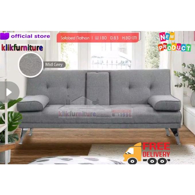 Jual Sofabed Sofa Lipat Minimalis Modern NATHAN | Shopee Indonesia