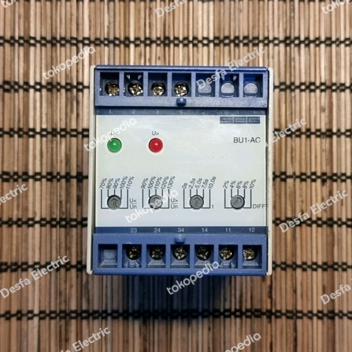Jual NEW SERIES UNDER AND OVERVOLTAGE PROTECTION RELAY SEG BU1 - AC 230 ...