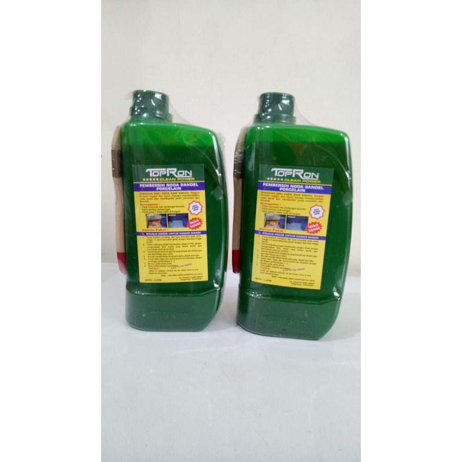 Jual TOPRON PEMBERSIH KERAMIK KAMAR MANDI / TOPRON PEMBERSIH WC/ TOPRON ...