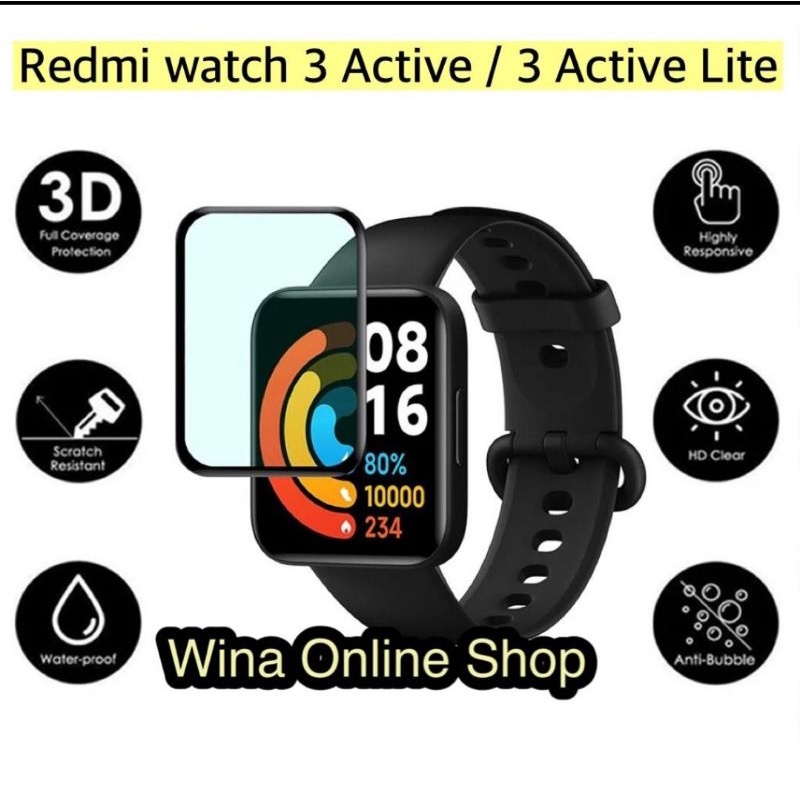 Jual Antigores jam Redmi watch 3 active / Redmi watch 3 Active Lite ...