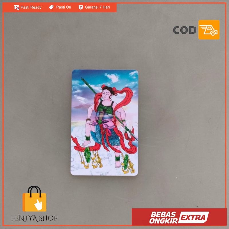 Jual kartu gambar dewa ne zha na cha san tai zi nezha | Shopee Indonesia