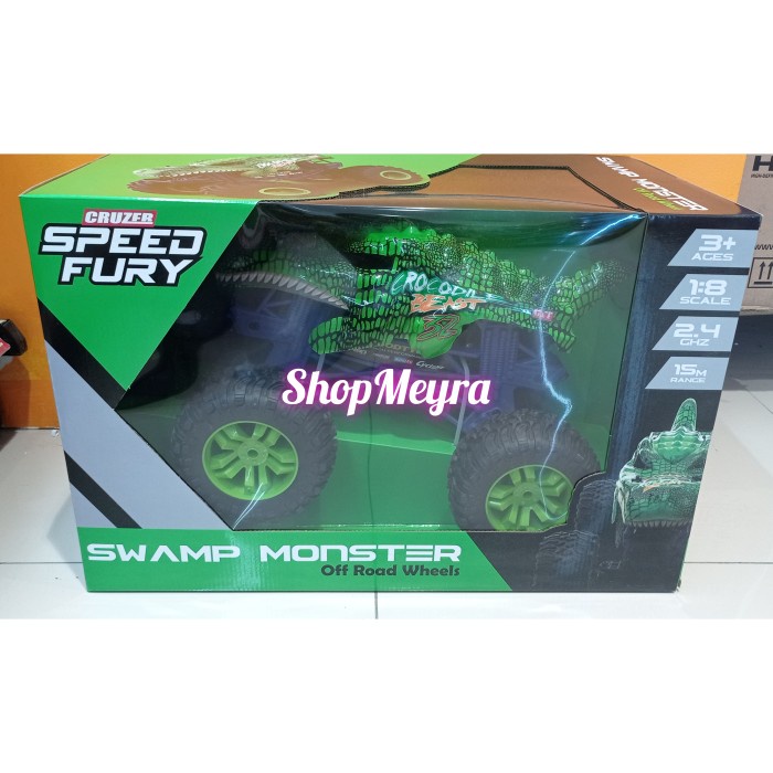 Jual Mobil RC Remot Control 1:8 Speed Fury Swamp Monster Off Road ...