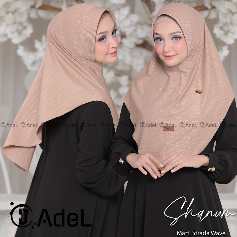 Jual Jilbab Bergo Simple Shanum Ori Adel Hijab | Shopee Indonesia