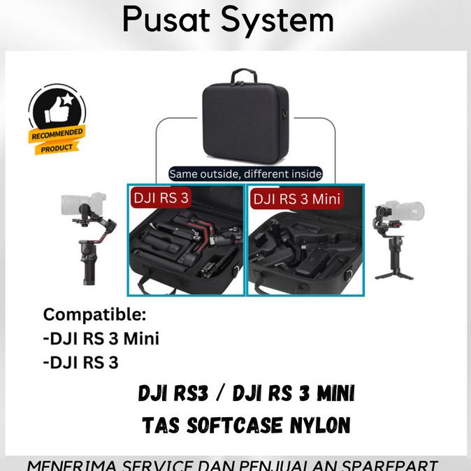 Jual Tas Nylon Bag DJI RS 3 Ronin S 3 RS 3 Mini Soft Carrying Case ...