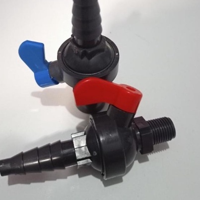 Jual Best Product Labcock Ball Valve PVC 1/4 inch Sampling Valve PVC ...