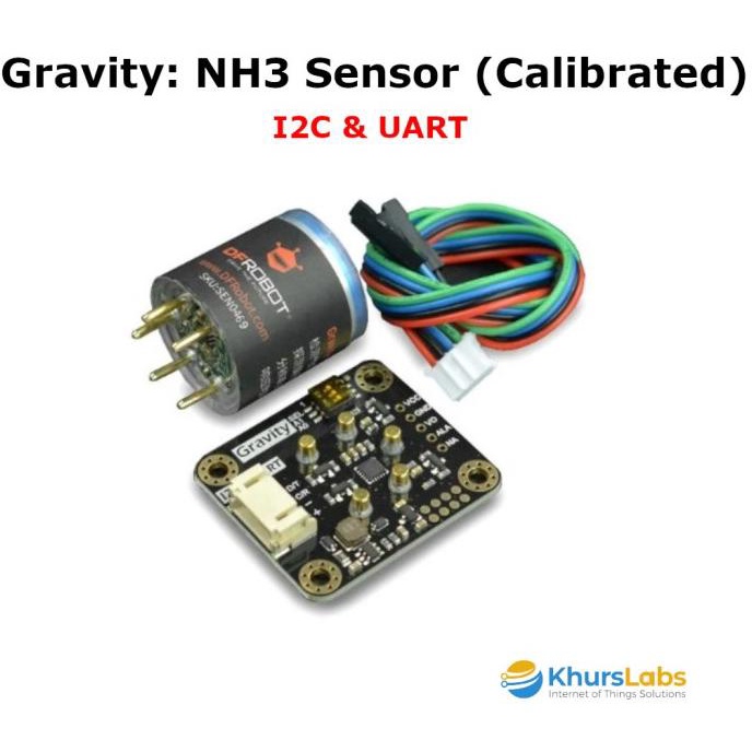 Jual Dfrobot Gravity Nh3 Sensor Calibrated I2c And Uart Sensor Amonia