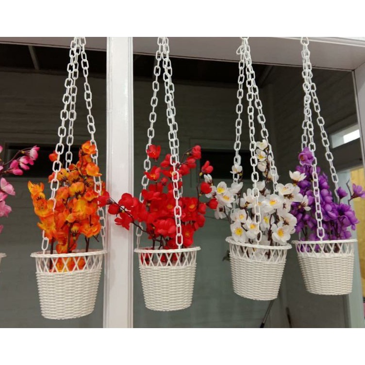 Jual Promo ASk BUNGA SAKURA GANTUNG RANTAI Bunga sakura hias sakura ...