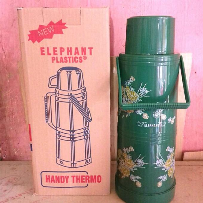Jual termos plastik air panas 2 ltr merk elephant | Shopee Indonesia