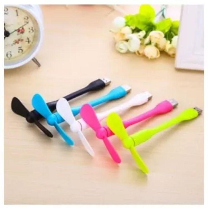 Jual Kipas Mini USB Flexible Mini Fan Bamboo Kipas Portable Baling ...