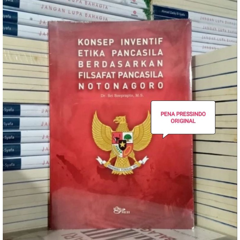 Jual BUKU KONSEP INVENTIF ETIKA PANCASILA BERDASARKAN FILSAFAT ...