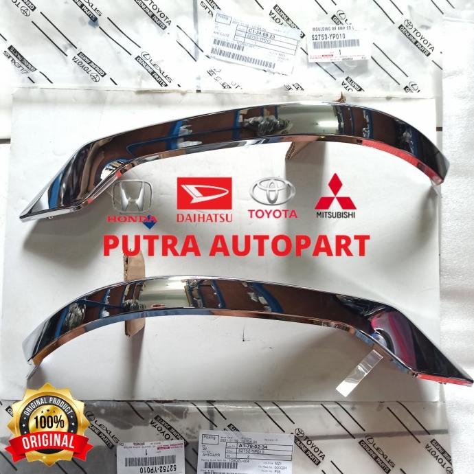 Jual list chrome bodykit innova venturer bemper belakang | Shopee Indonesia