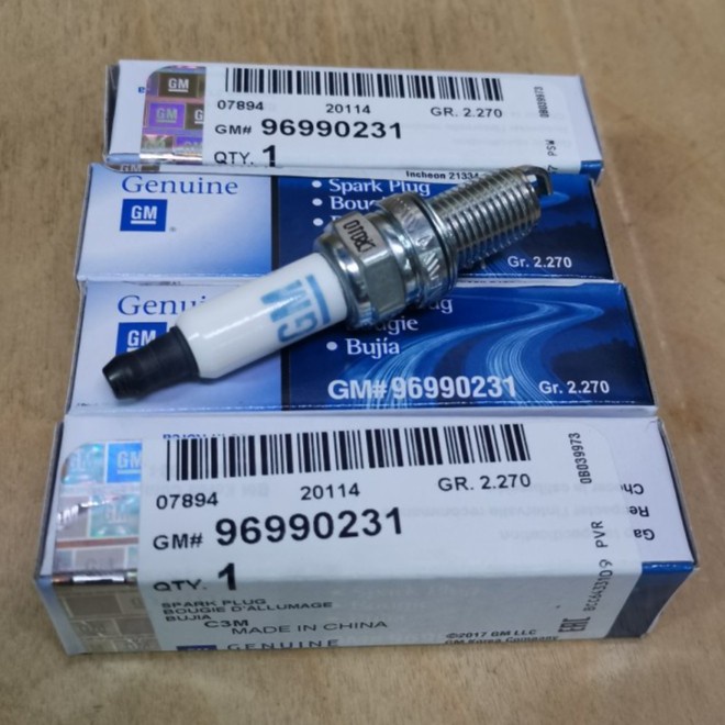 Jual BUSI CHEVROLET SPIN 1500 CC ORIGINAL GM 96990231 ORIGINAL | Shopee ...