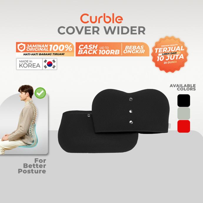 Jual COVER Cushion Curble Wider - Black | Shopee Indonesia