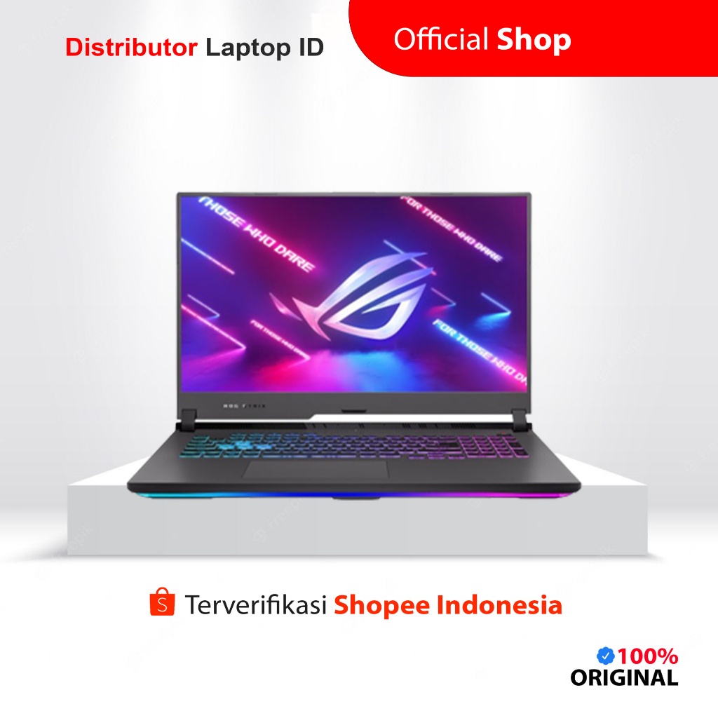 Jual Asus ROG Strix G17 G713RC / AMD Ryzen 7 6800H RTX 3050 / RAM 16GB ...