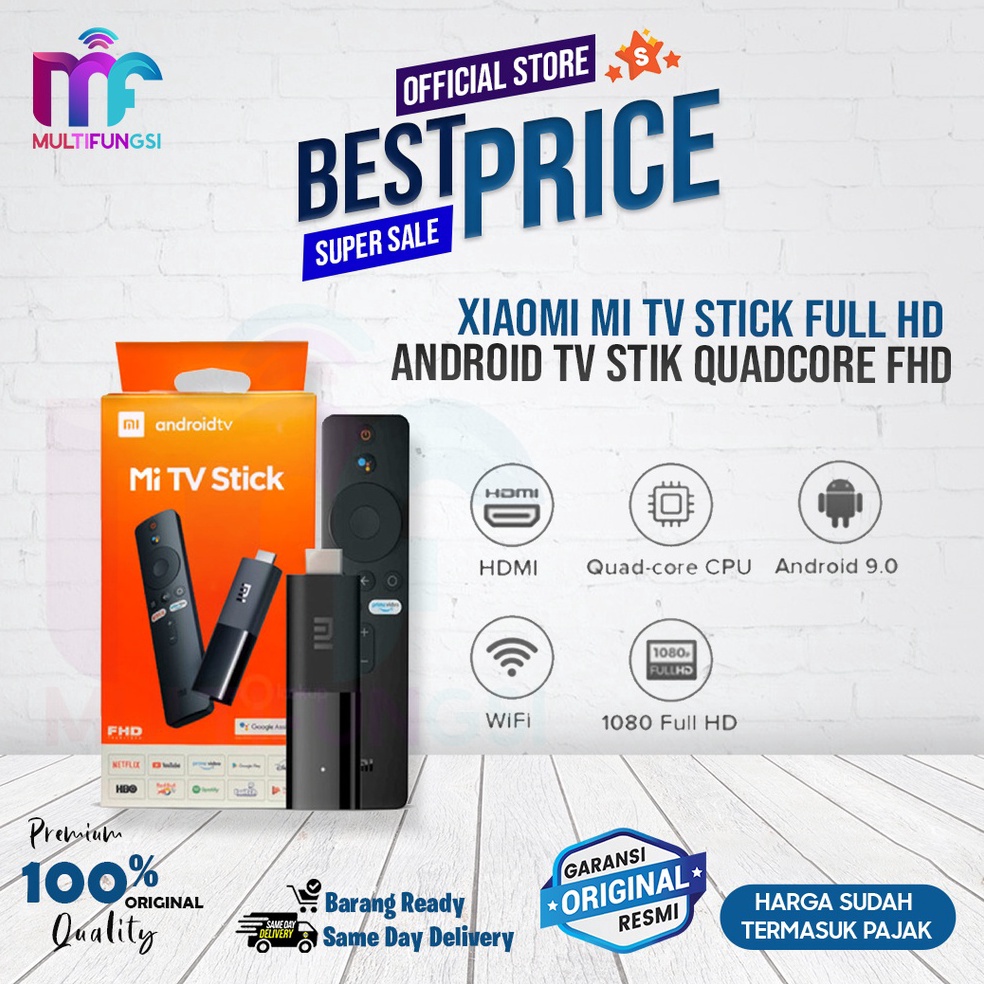 Jual TREND TERBARU Xiaomi Mi TV Stick Full HD Android TV Stik Quadcore ...
