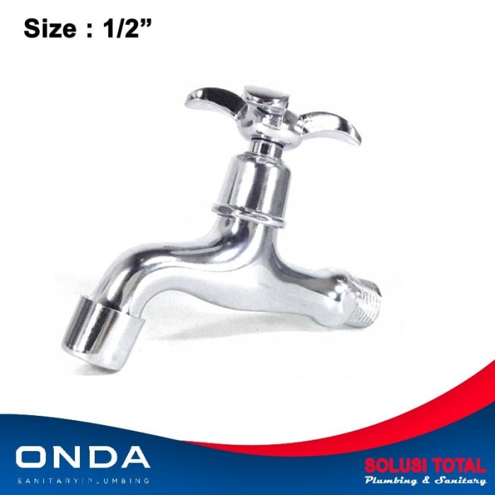 Jual Kran ONDA A 804 MH 1/2" keran air cuci tangan wastafel baling putar | Shopee Indonesia
