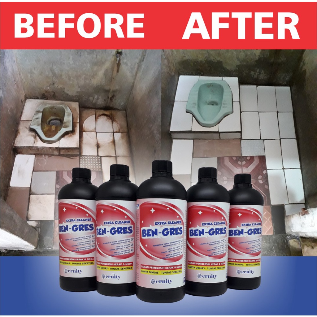 Jual Ben-Gres Extra Cleaner - Pembersih Kerak Kamar Mandi Pembersih ...