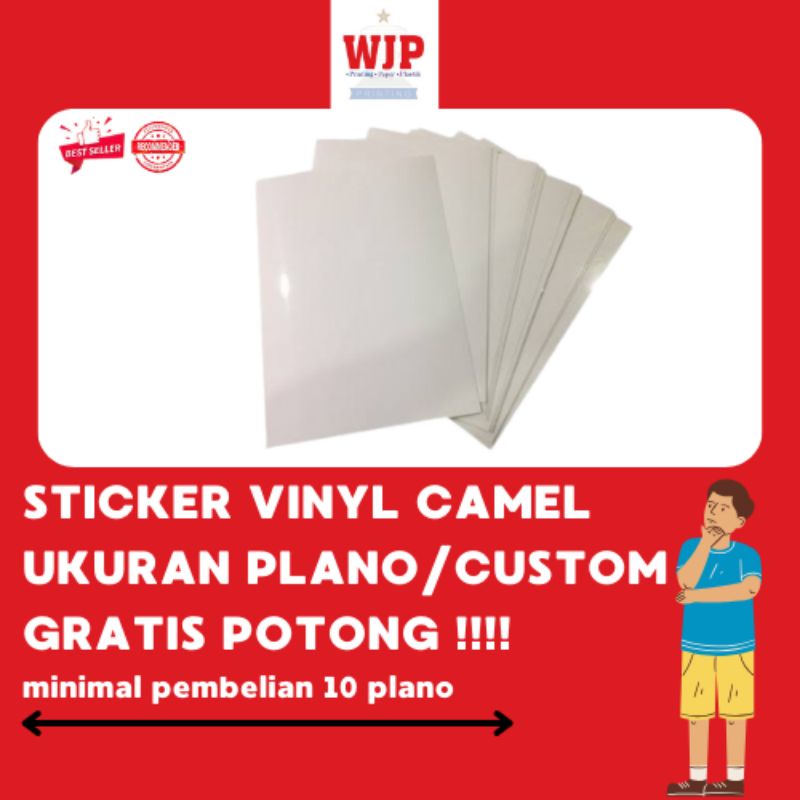 Jual STICKER VINYL CAMEL ANTI AIR UKURAN A4, F4, A3, CUSTOM | Shopee ...