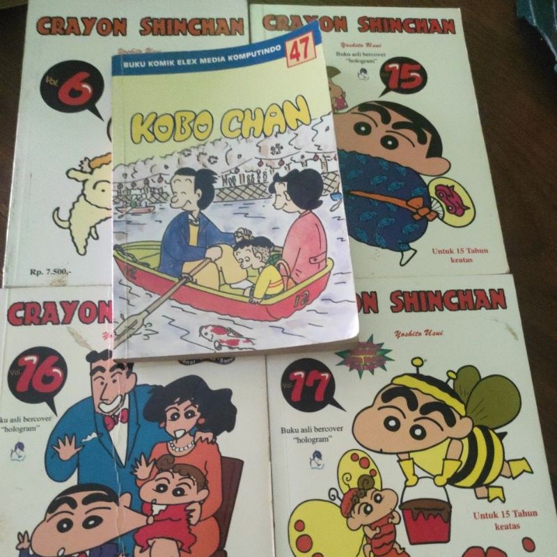 Jual komik crayon shinchan n kobo chan (ex milik pribadi) | Shopee Indonesia
