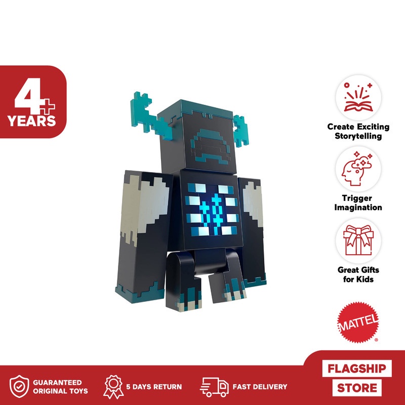 Jual Minecraft Blue Warden - Mainan Action Figure | Shopee Indonesia
