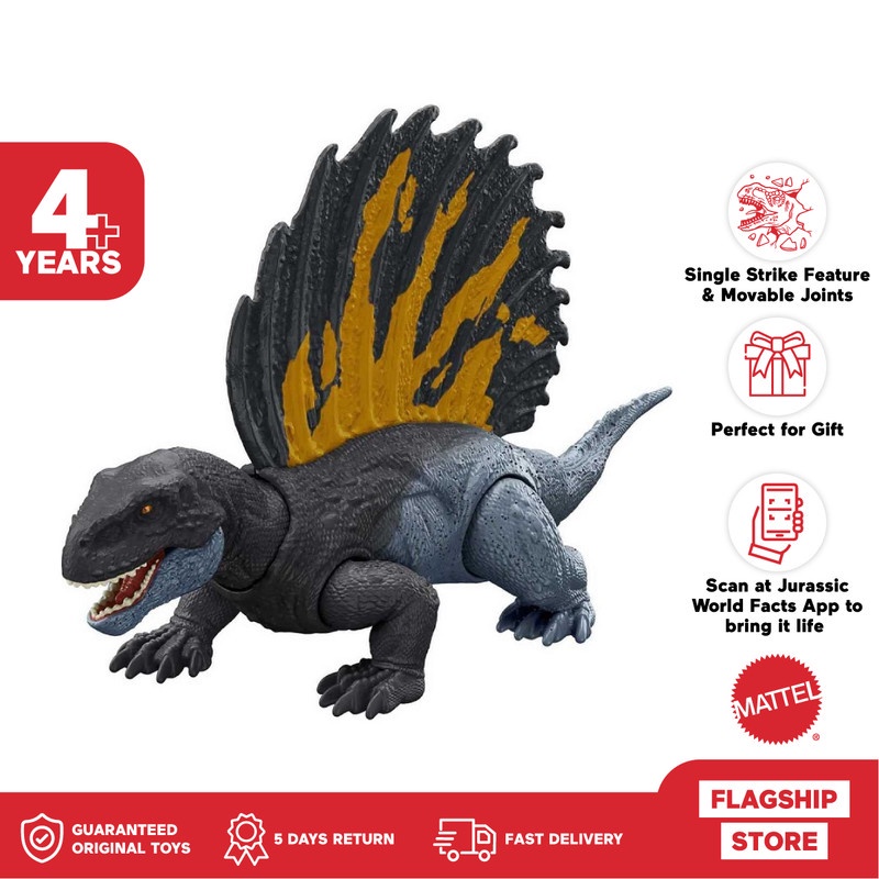 Jual Jurassic World Dino Trackers Edaphosaurus - Mainan Action Figure ...