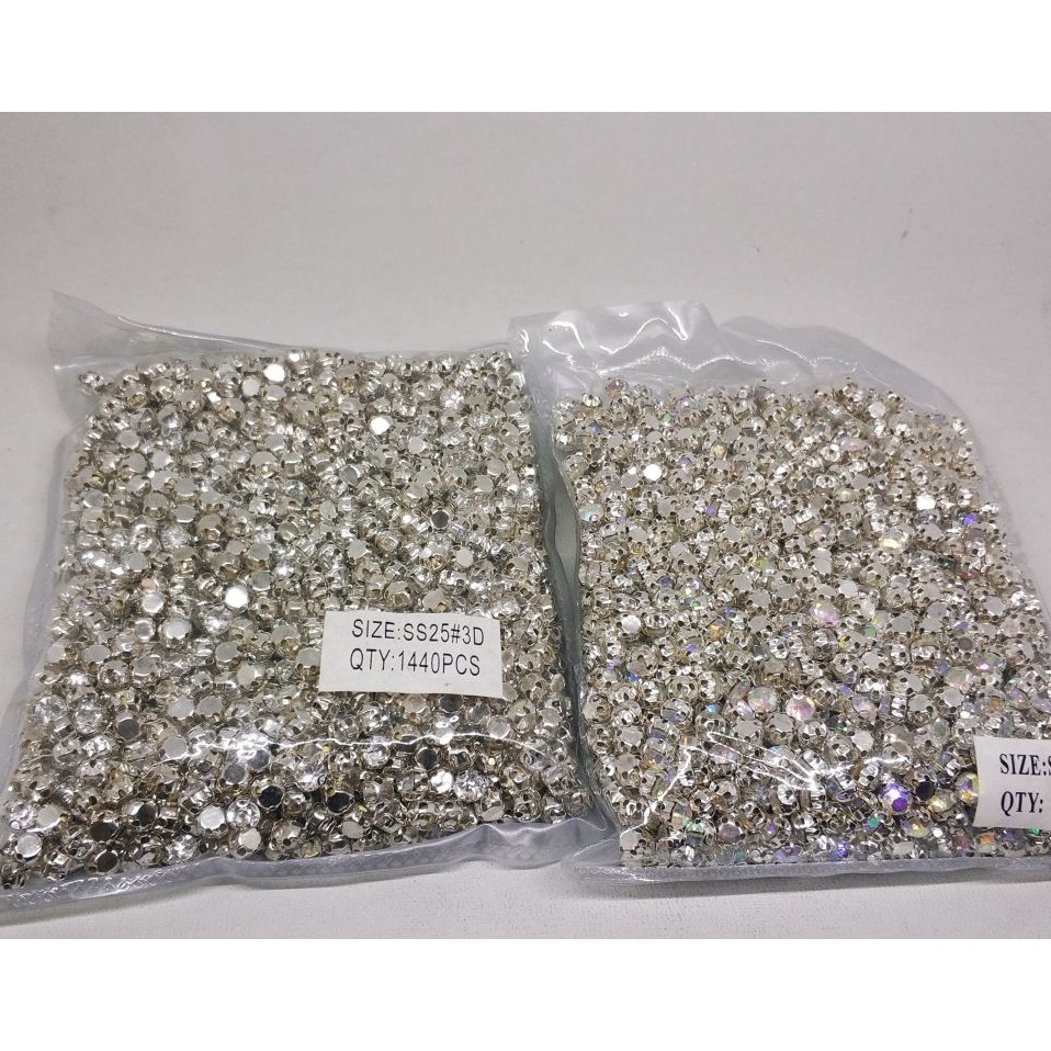 Jual MURAH BANGET Diamond Cangkang / Permata Cangkang "3D" ss25 10 ...