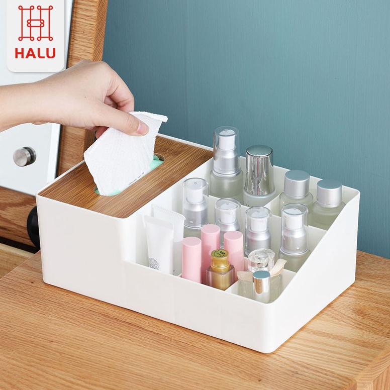 Jual ready.. Halu Kotak Tissue Unik Serbaguna Box Storage Plastik Kotak ...
