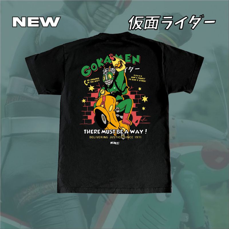 Jual Baju Kaos Anime Kamen Rider - Kuruu Gokamen Tee | Shopee Indonesia
