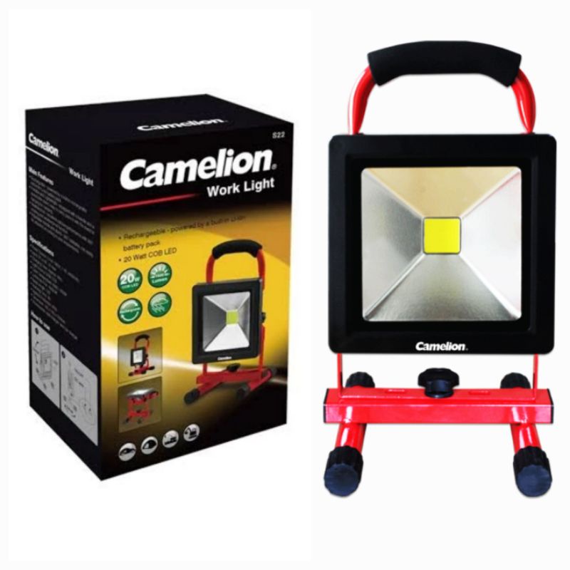 Jual CAMELION LAMPU SENTER WORKLIGHT S22 COB 20 WATT | Shopee Indonesia