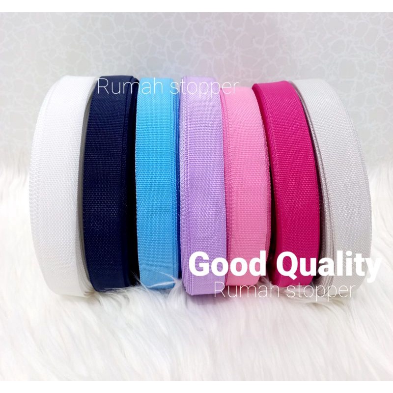 Jual (MINIMAL 5 METER) Tali webbing pelipit / Pita Bisban lebar 2cm ...