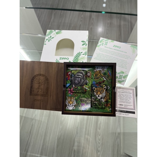 Jual Original Zippo 49347 Mysteries of the forest 25th Anniversary ...