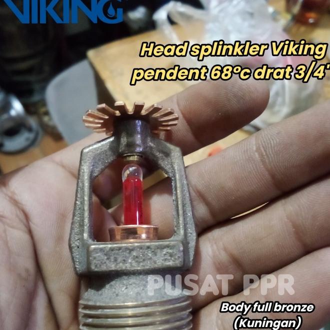 Jual Head Sprinkler Viking Pendent 68C Drat 3/4" Inch | Shopee Indonesia