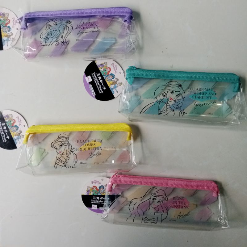 Jual Daiso Seria Japan - Triangular Pouch, Pouch Serba Guna, Pouch Koin ...