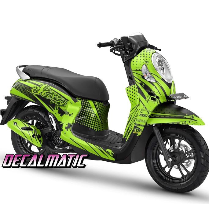 Jual Decal Full Body Stiker Dashboard Scoopy Semua Type Grafis