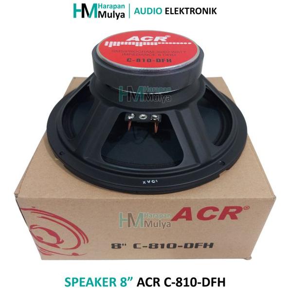 Jual Speaker Full Range 8" / Fullrange 8 Inch Acr C-810-Dfh [100 Watt ...