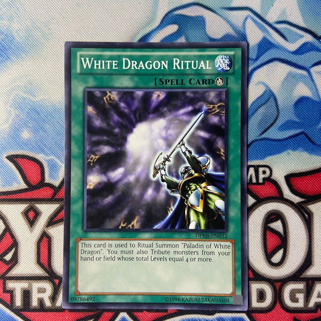 Jual yugioh white dragon ritual - common - original | Shopee Indonesia
