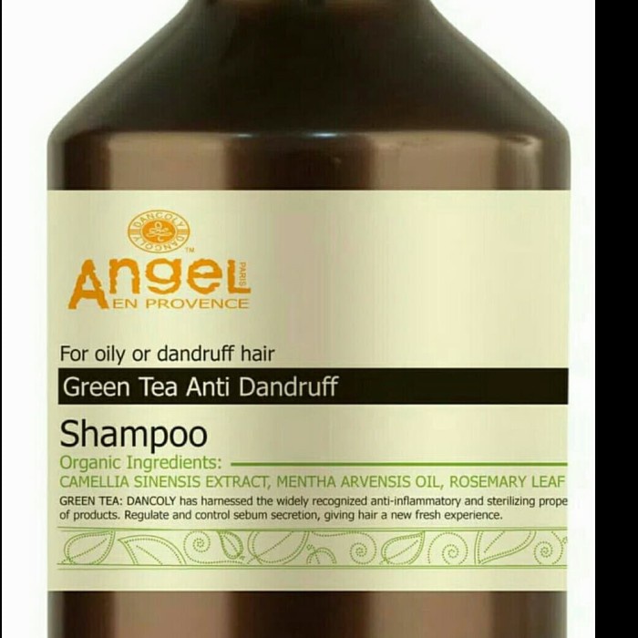 Jual DANCOLY ANGEL ORGANIC SHAMPOO GREEN TEA ANTI DANDRUFF 800 ml ...