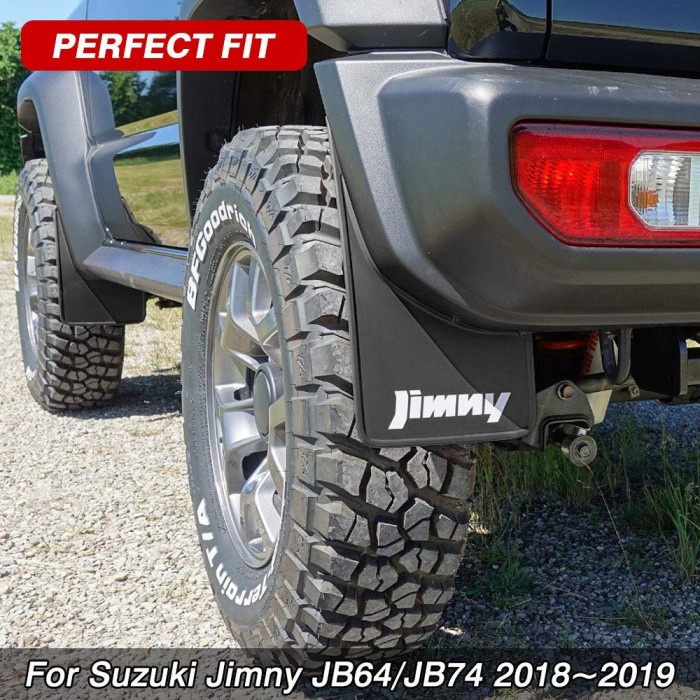 Jual MUD FLAP/MUD GUARD/KEPET LUMPUR SUZUKI JIMNY NEW JB74 2019-2023 | Shopee Indonesia