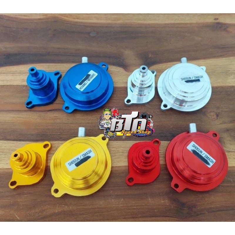 Jual Tutup noken set tutup klep hawa suzuki smash shogun almunium warna ...