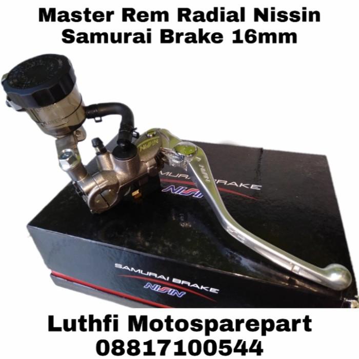 Jual Master Rem Radial Nissin Samurai Brake 16Mm | Shopee Indonesia