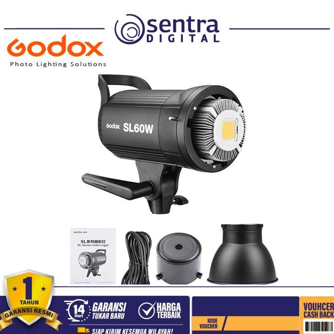 Jual BARU !!! Godox LED SL60 W / Godox SL 60 W / Godox SL60 / Godox SL ...