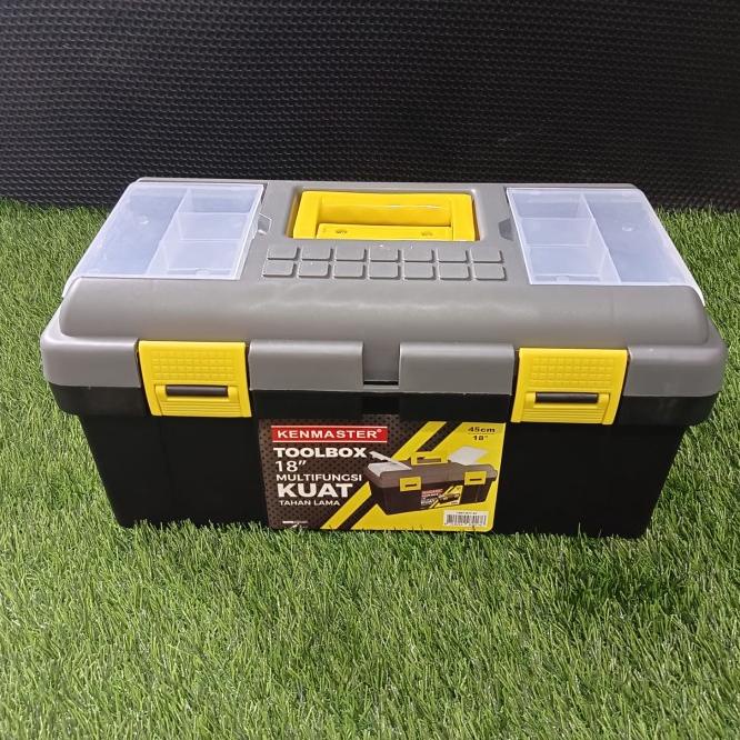 Jual Kenmaster Tool Box 18 Inch Besar Kotak Perkakas Box Toolbox ...