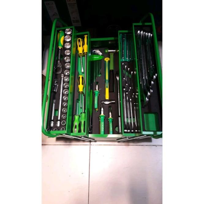 Jual Tekiro St-Tb1651 Tool Box Set 66 Pcs Tekiro / Alat Perkakas / Kunci So | Shopee Indonesia