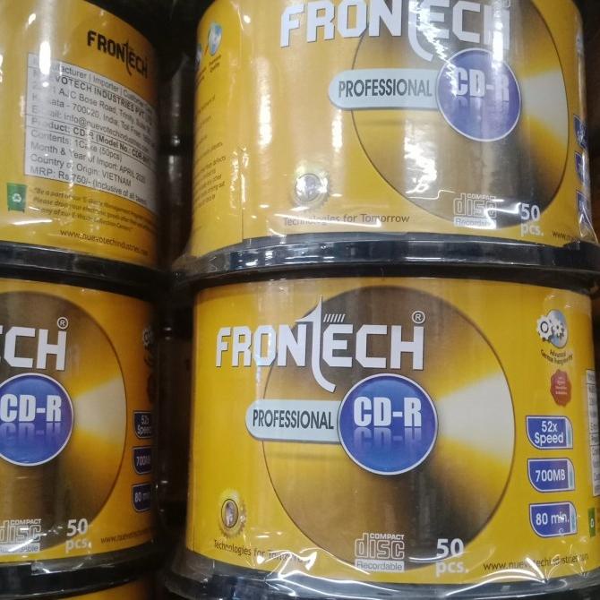 Jual cd frontech cd blank cdr kosong cd-r | Shopee Indonesia