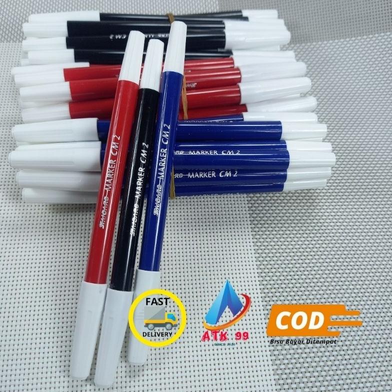 Jual Viral Cm2 - Spidol 1 Warna/Spidol Hitam/Biru/Merah/Spidol Standard ...