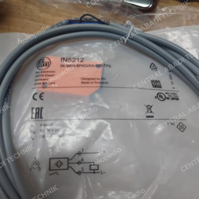 Jual Ifm Type In5212 Ifm Electronic 45128 Original | Shopee Indonesia